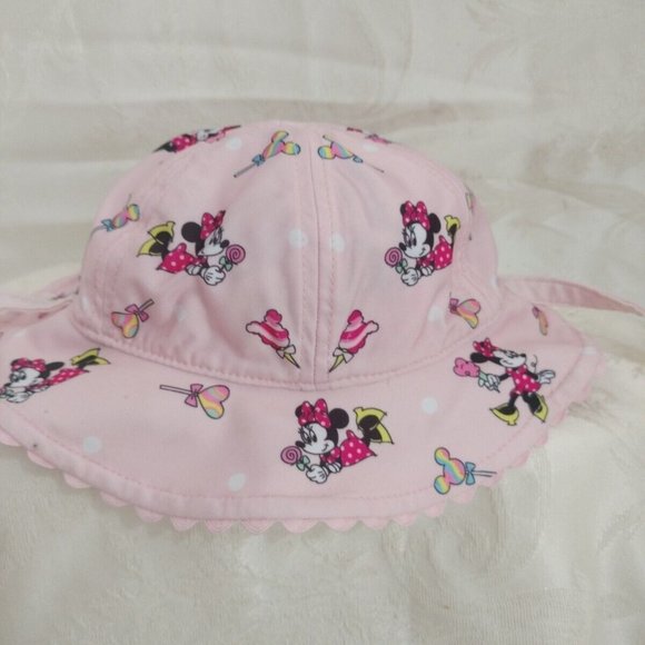 Disney | Accessories | Disney Minnie Mouse Pink Reversible Baby Toddler ...